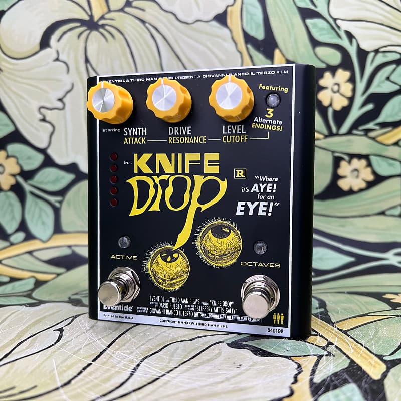 Eventide + Third Man Hardware Knife Drop Fuzz Synth | Reverb