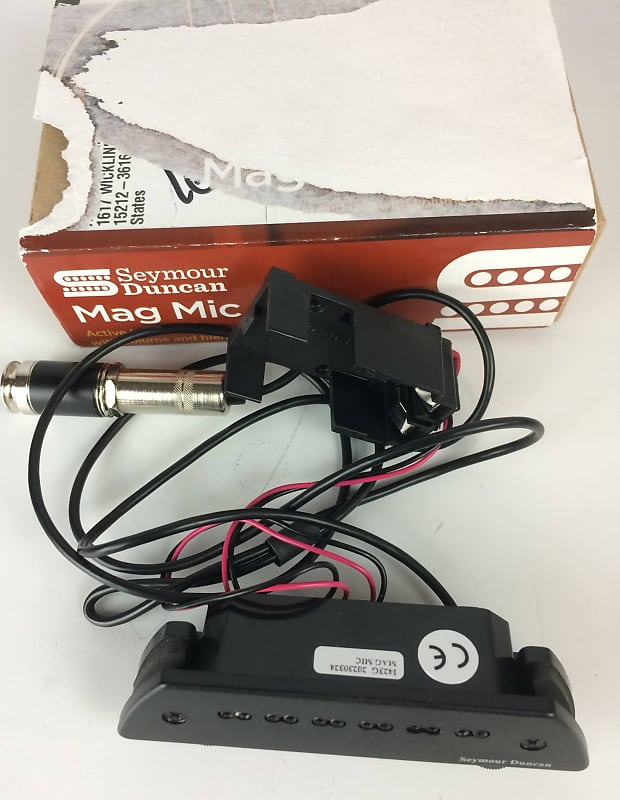 Seymour Duncan SA-6 Mag Mic Acoustic Soundhole Pickup System | Reverb