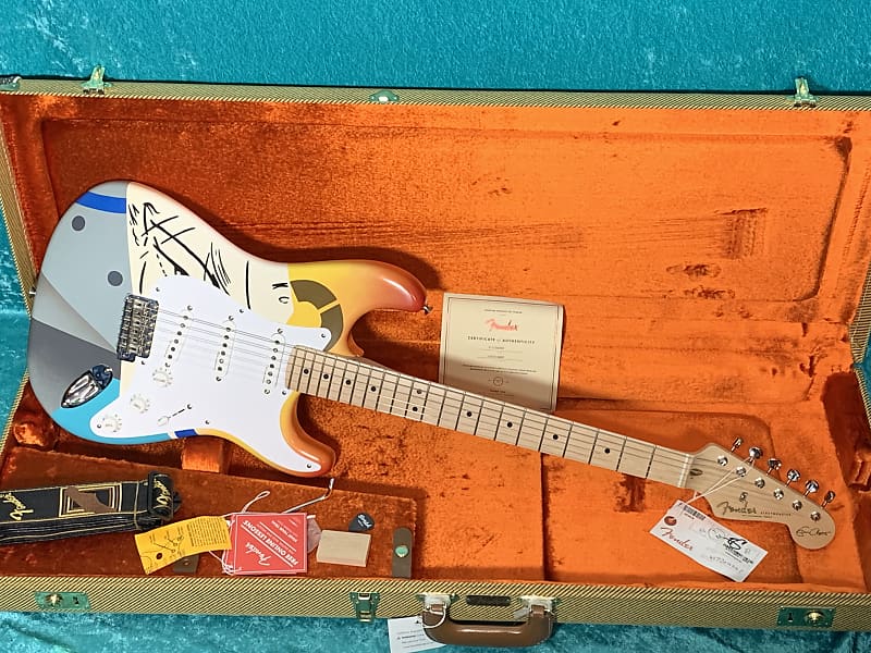 Crash 1 Eric Clapton Fender Stratocaster 2022 Hand Painted | Reverb