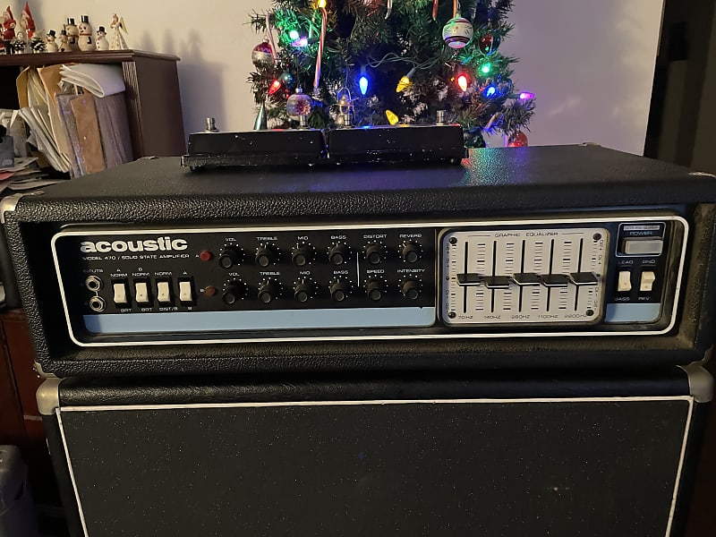 Acoustic 470 head 1974 - Black | Reverb