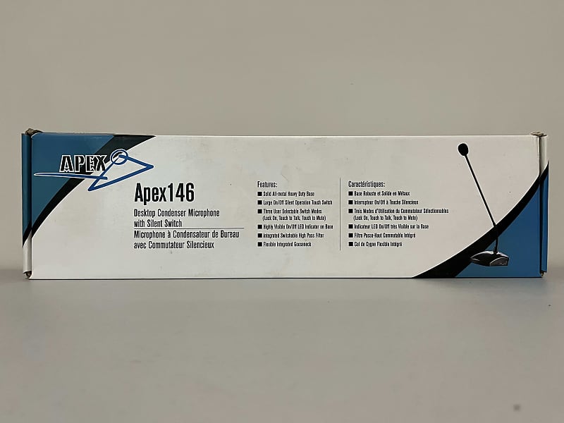 *NOS* Apex Apex146 Desktop Condenser w/ Silent Switch | Reverb