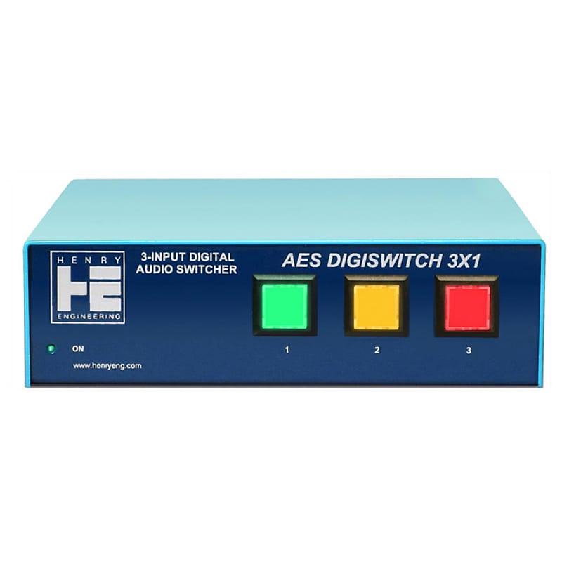 Henry Engineering AES DigiSwitch 3x1 Digital Audio Switch | Reverb