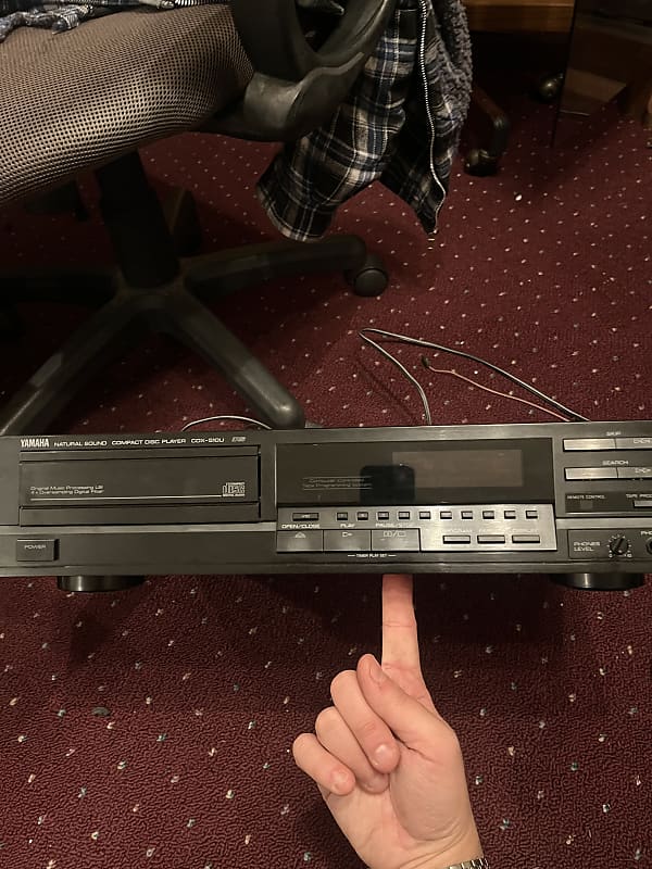 Yamaha CDX-510U Natural Sound Compact Disc Player m | Reverb