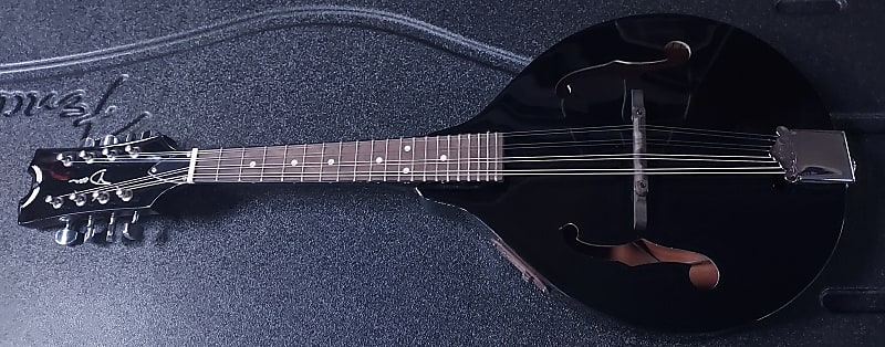 Dean Tennessee A/E mandolin - Gloss black | Reverb