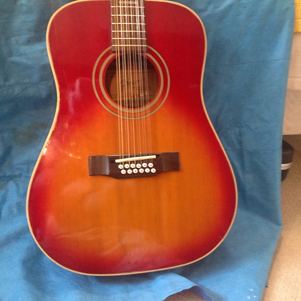 Greco GR 626 1960's/12 String/Wine Burst | Reverb