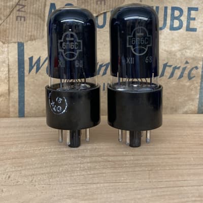 Matched Pair National Union 6V6 6V6GT Vacuum | Reverb Deutschland