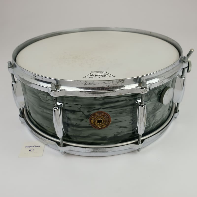 Gretsch 3-ply Broadkaster Name Band 14"x 5,5" snare drum | Reverb