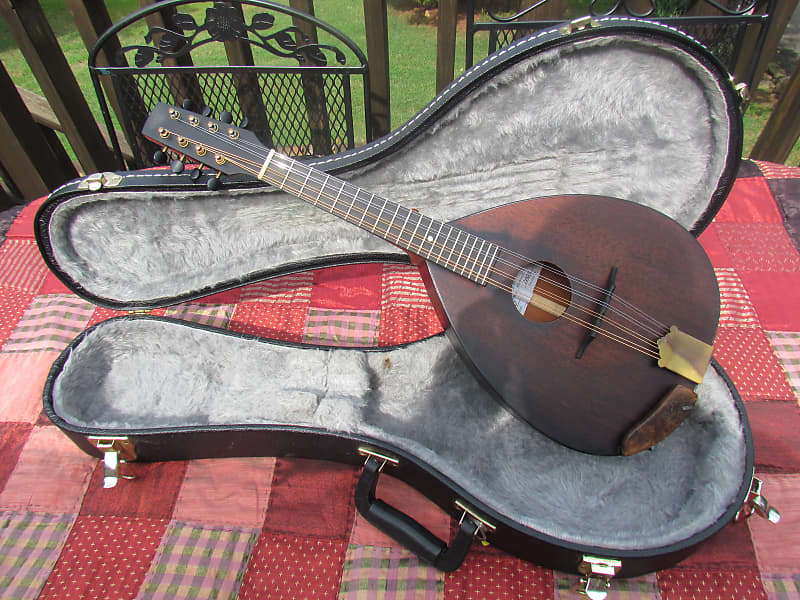 Big Muddy Jumbo Mandolin - Folk Art (Antiqued) | Reverb