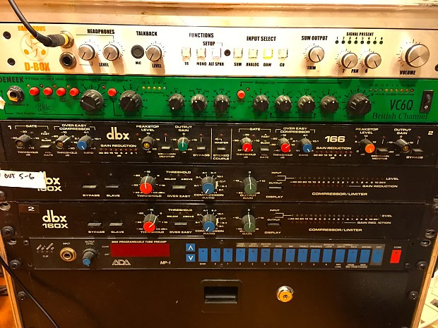 DBX 166 Black | Reverb