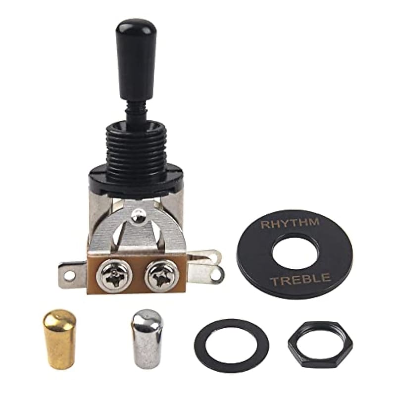 1Set Guitar Toggle Switch 3-way Pickup Selector with Metal | Reverb