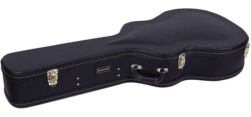 Crossrock Case - Hard-Shell Wooden Guitar Case - Fits Super | Reverb