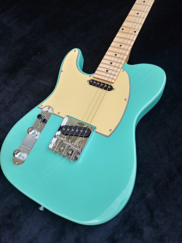 Custom Built Telecaster - Turquoise Left Handed Custom | Reverb