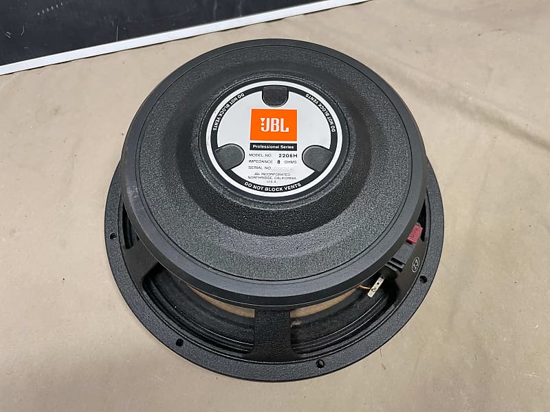 JBL Pro Series Model 2206H 2206 H 8 Ohm 12" Speaker | Reverb