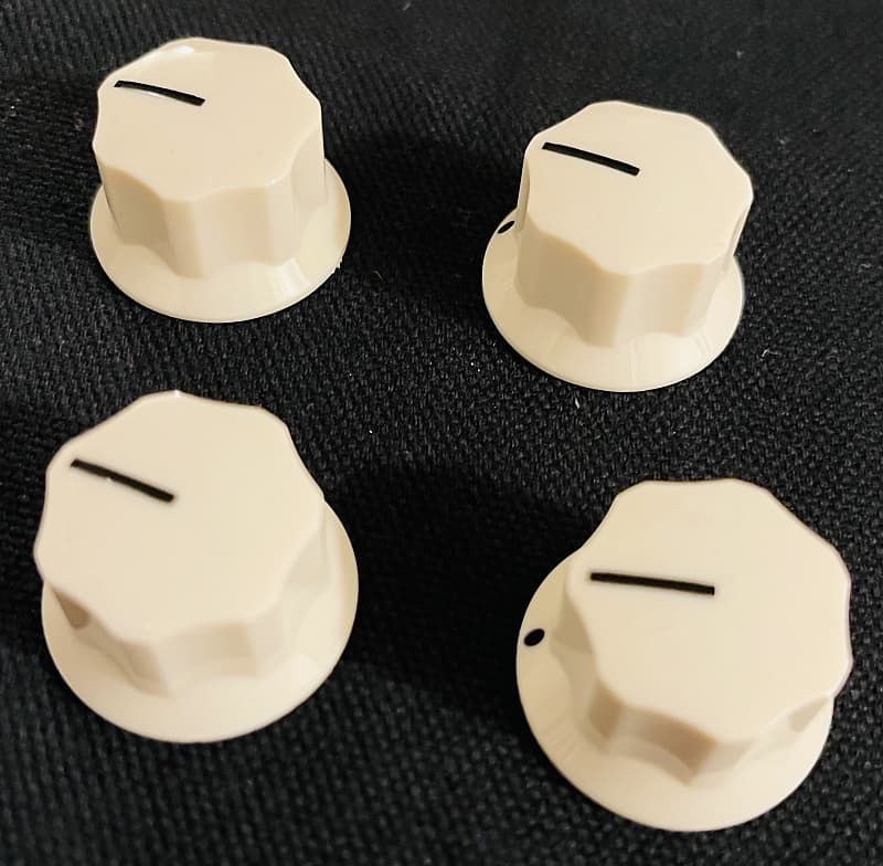 Knobs - Jaguar/Mustang - Cream | Reverb