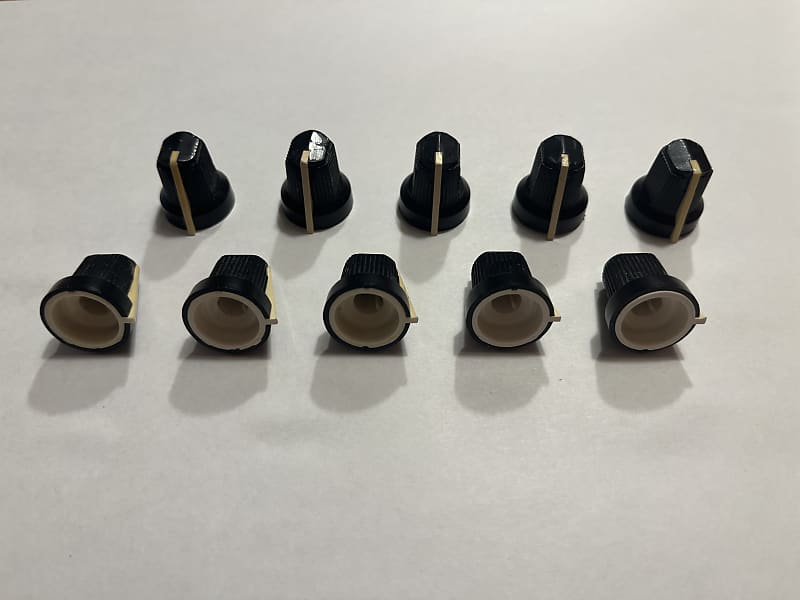 Fender Black Pointer Knob (x3) Part #099093200 - Mid-90’s - | Reverb