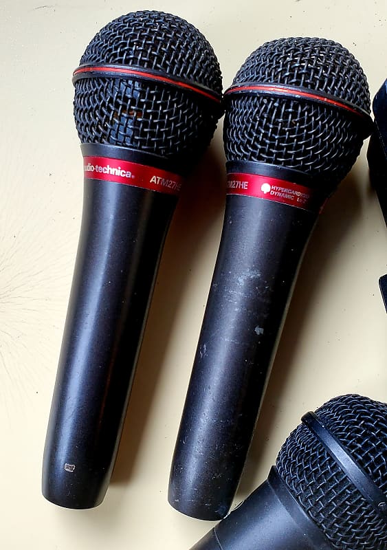 Pair Audio-Technica Hypercardioid Dynamic Vocal Microphones | Reverb