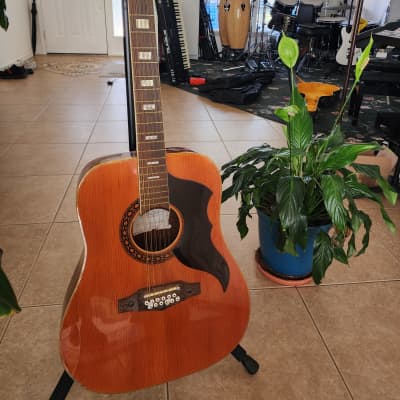 EKO Ranger XII Vintage 12 String Acoustic Guitar 1960's | Reverb