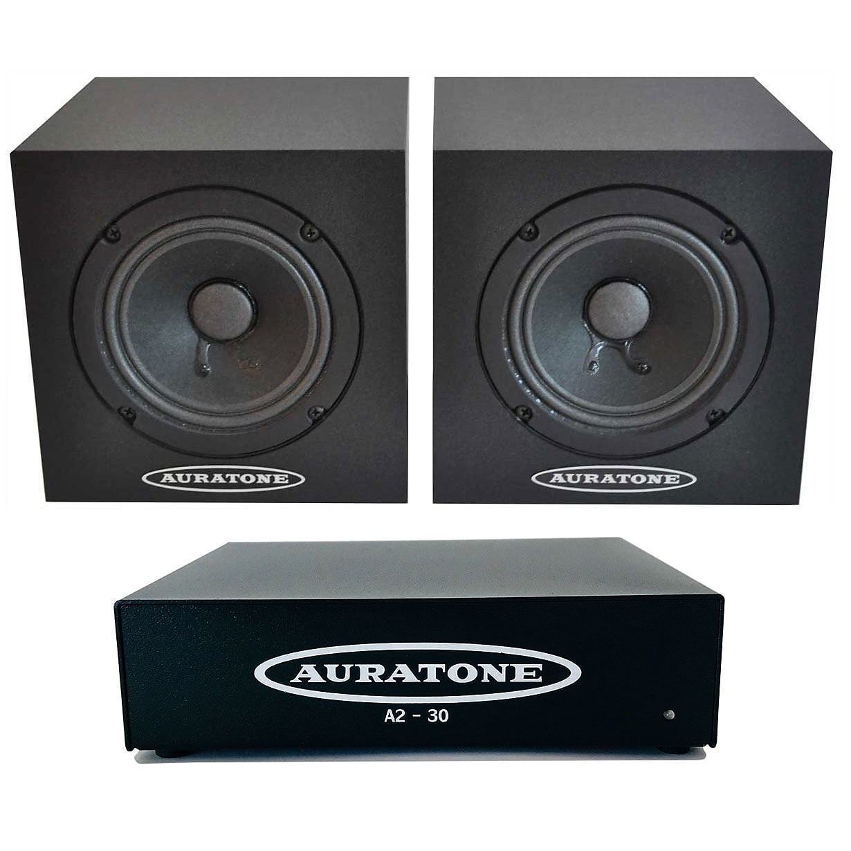 Auratone 5C Super SoundCubes Pair with A2-30 | Reverb Australia