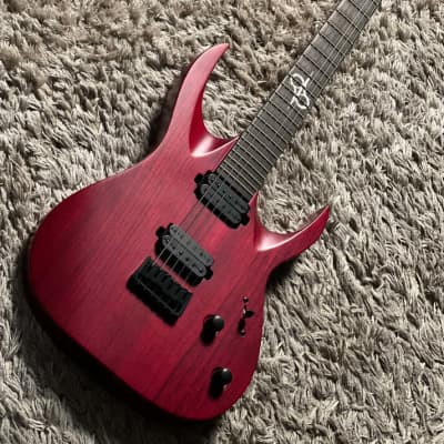Solar A2.6TBR SK in Trans Blood Red Matte | Reverb
