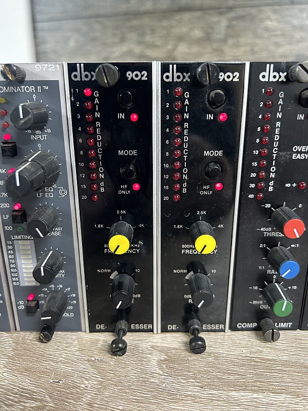dbx 902 De-Esser Modules Lot of 2 #1438 | Reverb