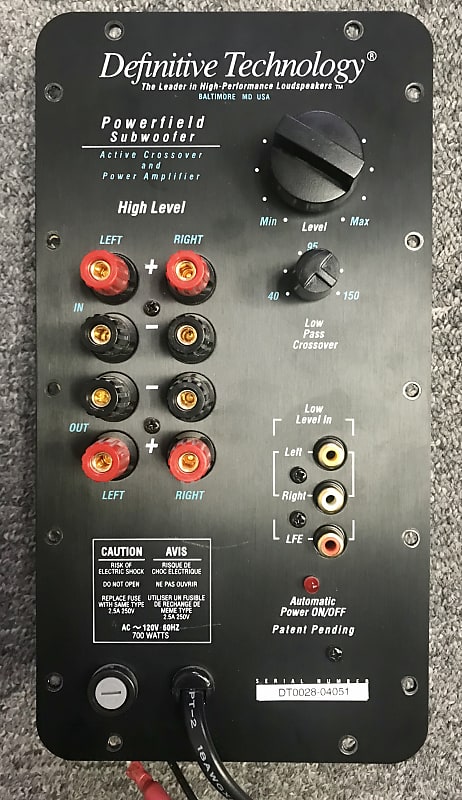 Definitive Technology Powerfield Subwoofer DT0028 700 Watts | Reverb