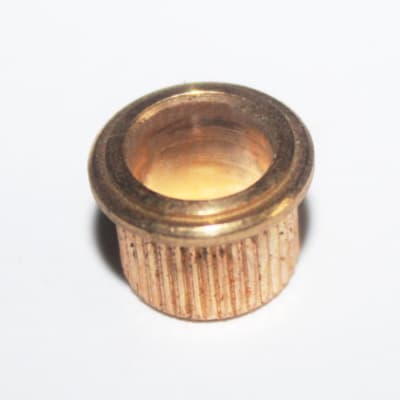 Vintage 1963 Gibson Firebird Tuner Ferrule Banjo Bushing Gold | Reverb