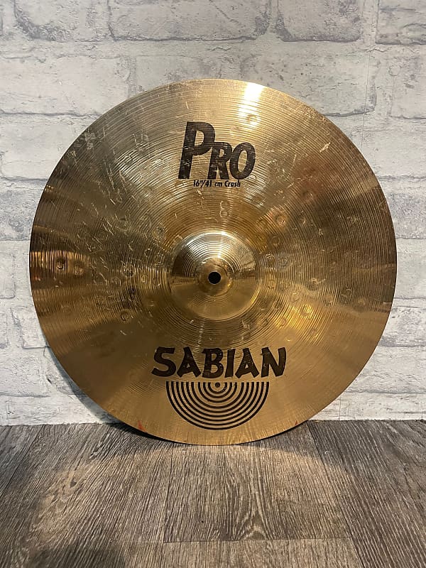 Sabian Pro Crash 16"/40cm Cymbal / Drum Accessory #GM2 | Reverb