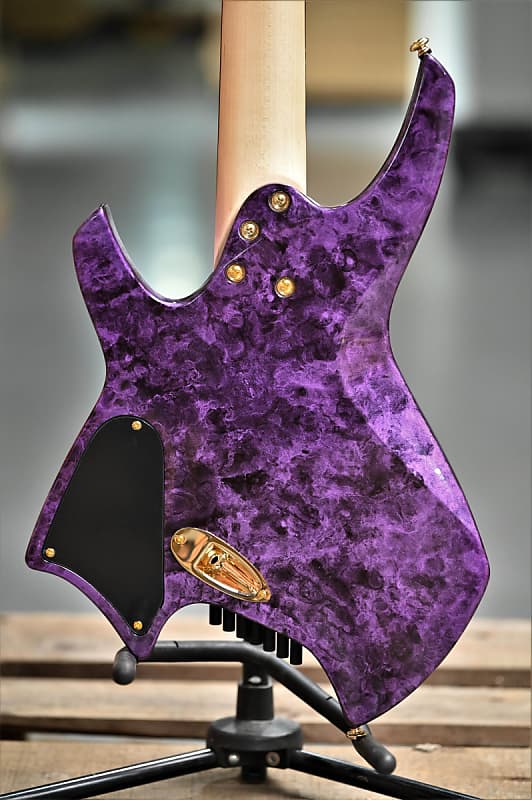 Ormsby Headless Goliath 7 GTR - Purple Marblizer | Reverb