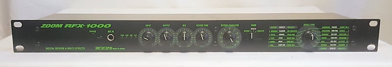 ZOOM RFX-1000 Digital Reverb & Multi Effects (1) | Reverb