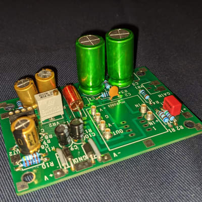 Mic Preamp PCB for Jensen 990 / API 2520 w/Meter Driver | Reverb