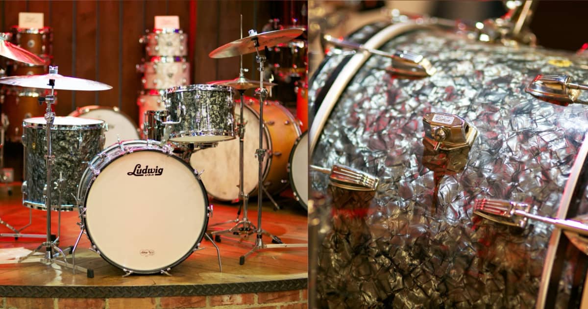 Drum Set Used on Oasis' "(What's the Story) Morning | Reverb News