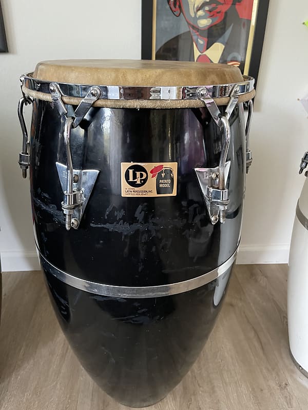 LP Patato Mid 80’s Fiberglass Black | Reverb