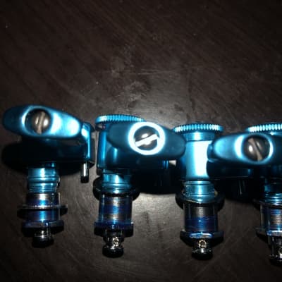 Sperzel Blue locking tuners 6 inline | Reverb