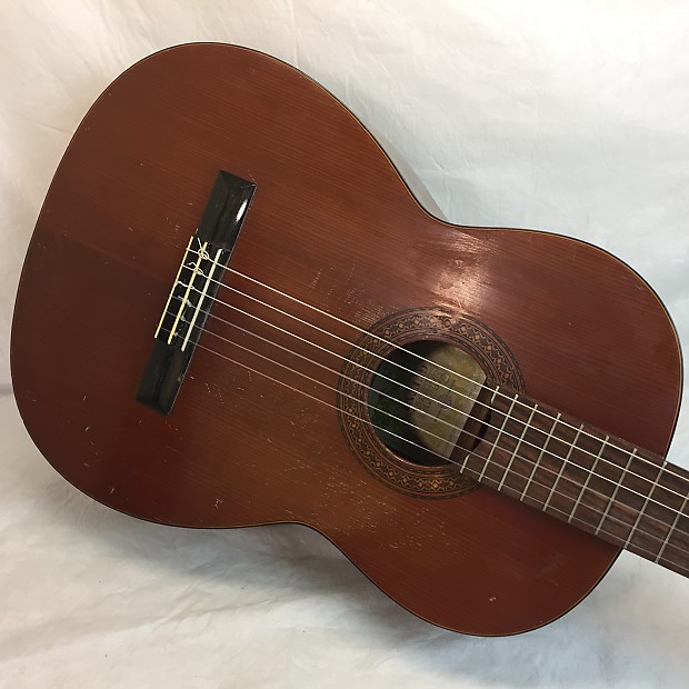 Vintage Suzuki 750S Japan Solid Top Classical Nylon String | Reverb