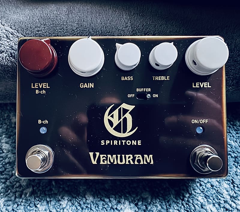 Vemuram Spiritone Overdrive and Boost Pedal | Reverb
