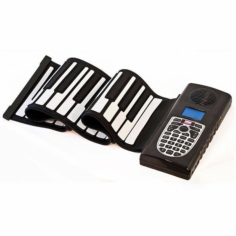 Puretone Roll Up Travel Electronic Keyboard Flexible Piano 49 | Reverb