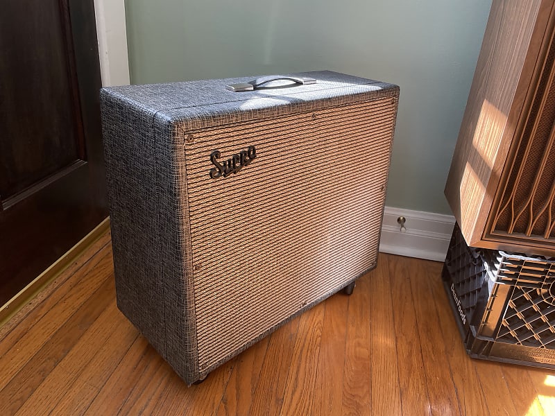 Supro Original thunderbolt cabinet 1964-1966 - Original | Reverb