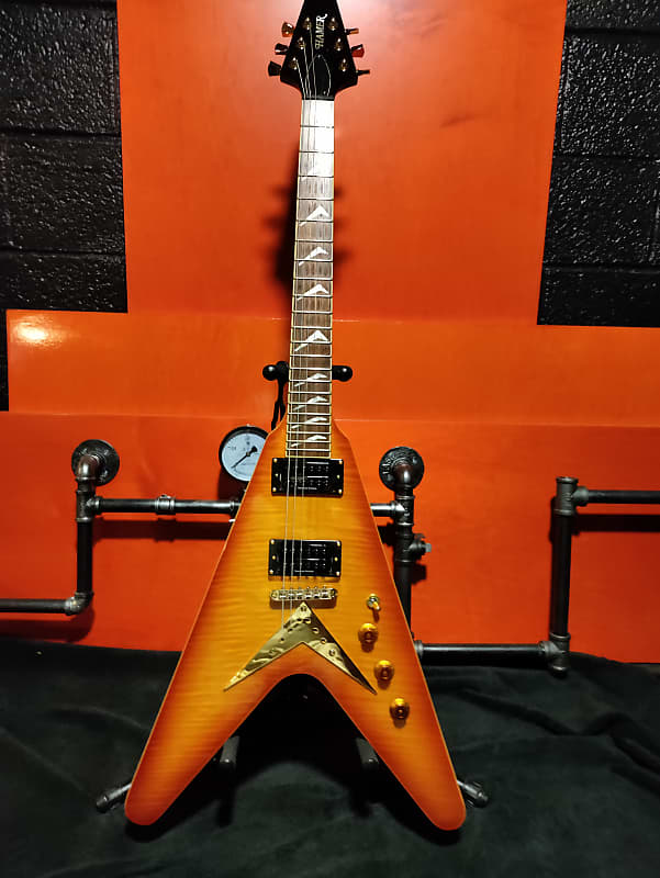 Hamer Vector - flying V Sunburst | Reverb