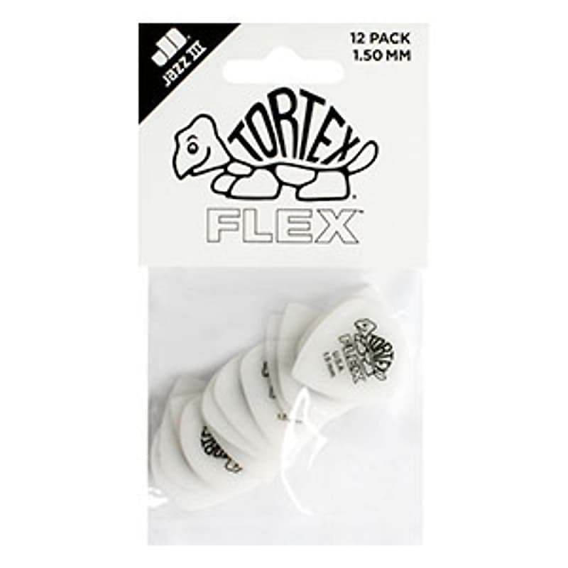 Dunlop Player's Pack | Tortex® Flex™ Jazz III Pick 1.50mm | | Reverb