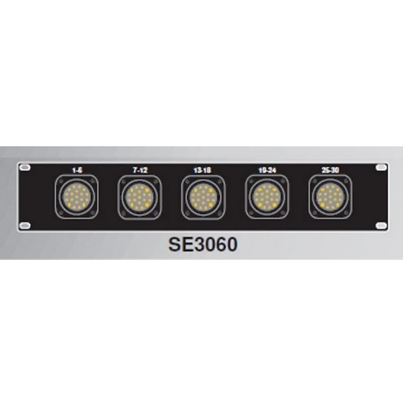 SOCAPEX Female Rackmount Panel 30 Circuit Unterminated 2RU | Reverb