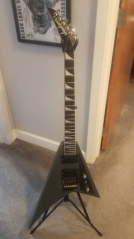 Jackson Rhoads Reverse Satin Grey | Reverb