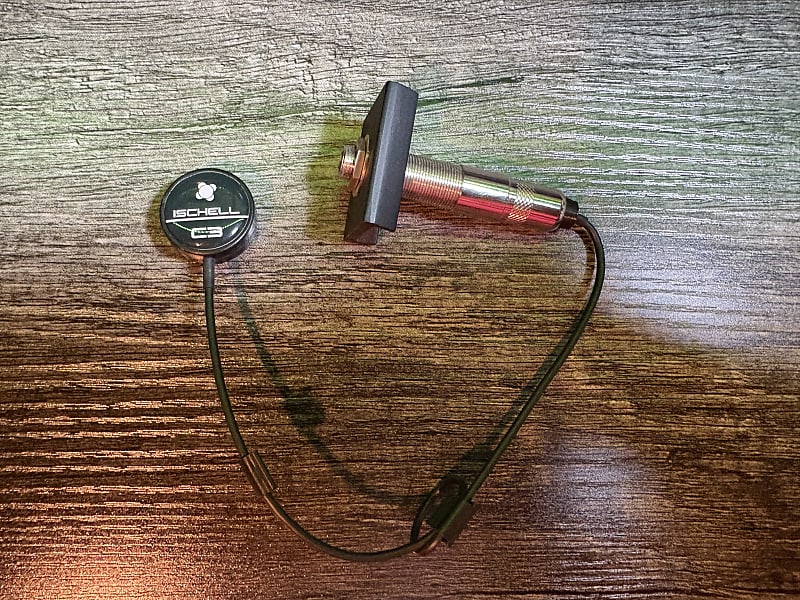 Ischell J-Box3C Double Bass mic/pickup system | Reverb