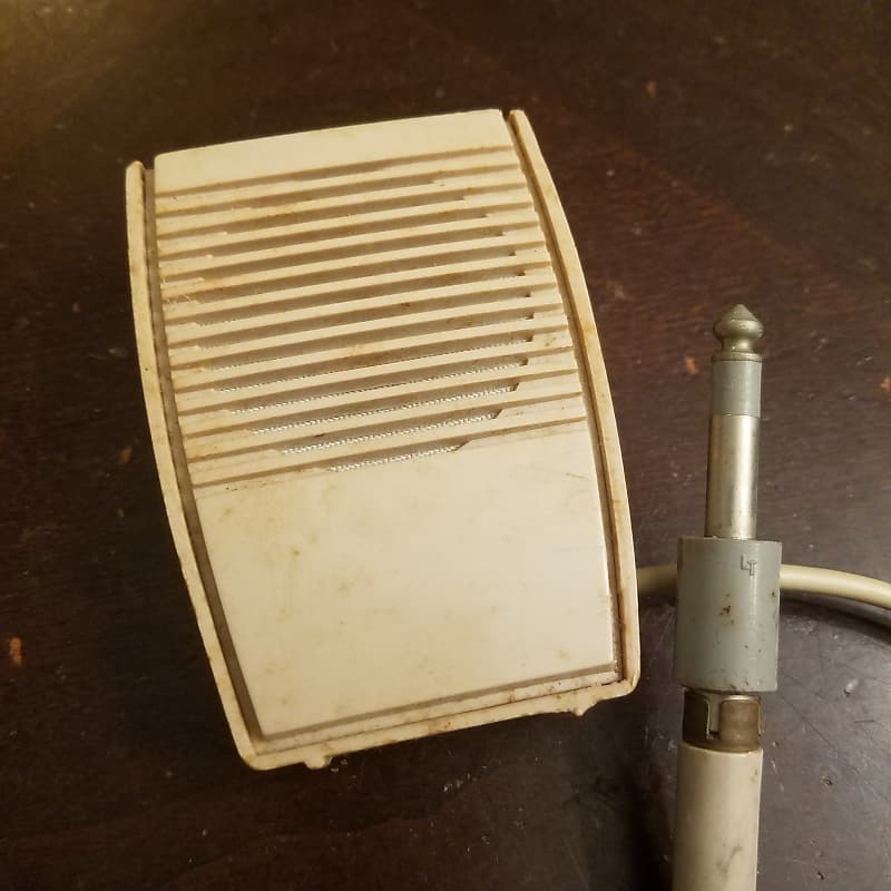 Silvertone T-46 Crystal Harp Mic Telectro Hi-Z lo-fi 1960s | Reverb UK