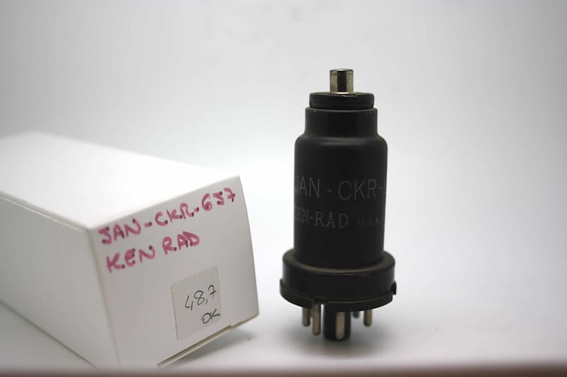 JAN KEN RAD 6J7 VT-91 VACUUM TUBE - HICKOK TV-7D/U TEST | Reverb UK