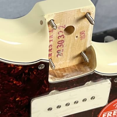 Squier Loaded Hardtail Jazzmaster Body Olympic White | Reverb