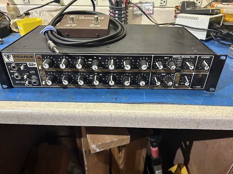 Pearce G2R mono/stereo guitar amplifier head | Reverb