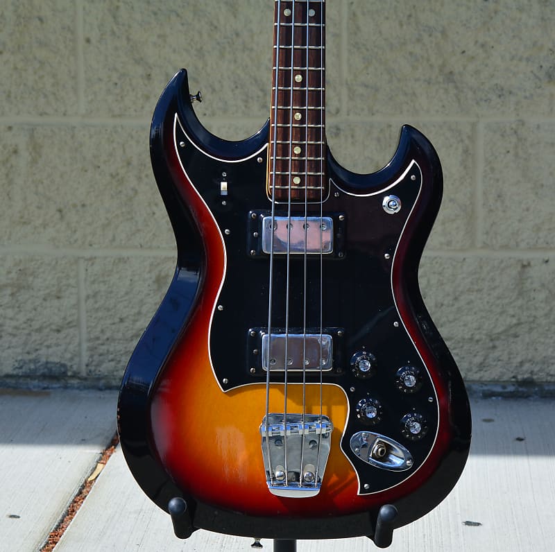 Hagstrom HII-N 1974 - Sunburst | Reverb UK