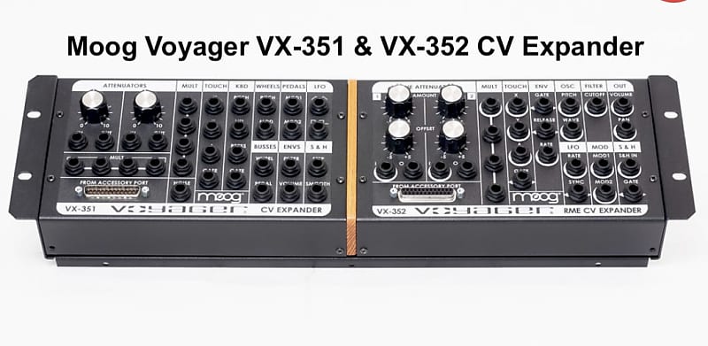 🌞Most wanted Moog Control Voltage Expanders VX 351+VX 352 + | Reverb