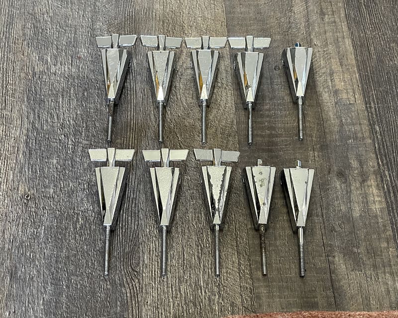 10 1980's Tama Granstar Artstar Bass Drum T Rods & Claws - | Reverb