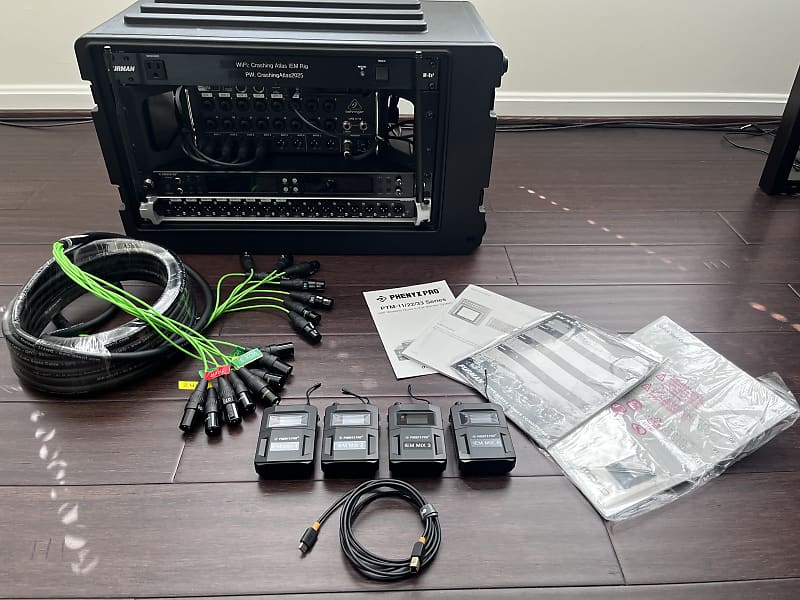 IEM Rig w/ Behringer XR18 2024 - Black | Reverb